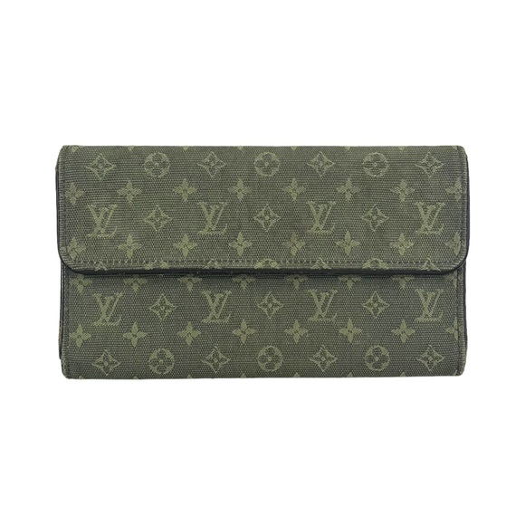 Louis Vuitton | Bags | Louis Vuitton Mini Lin Monogram Long Wallet ...